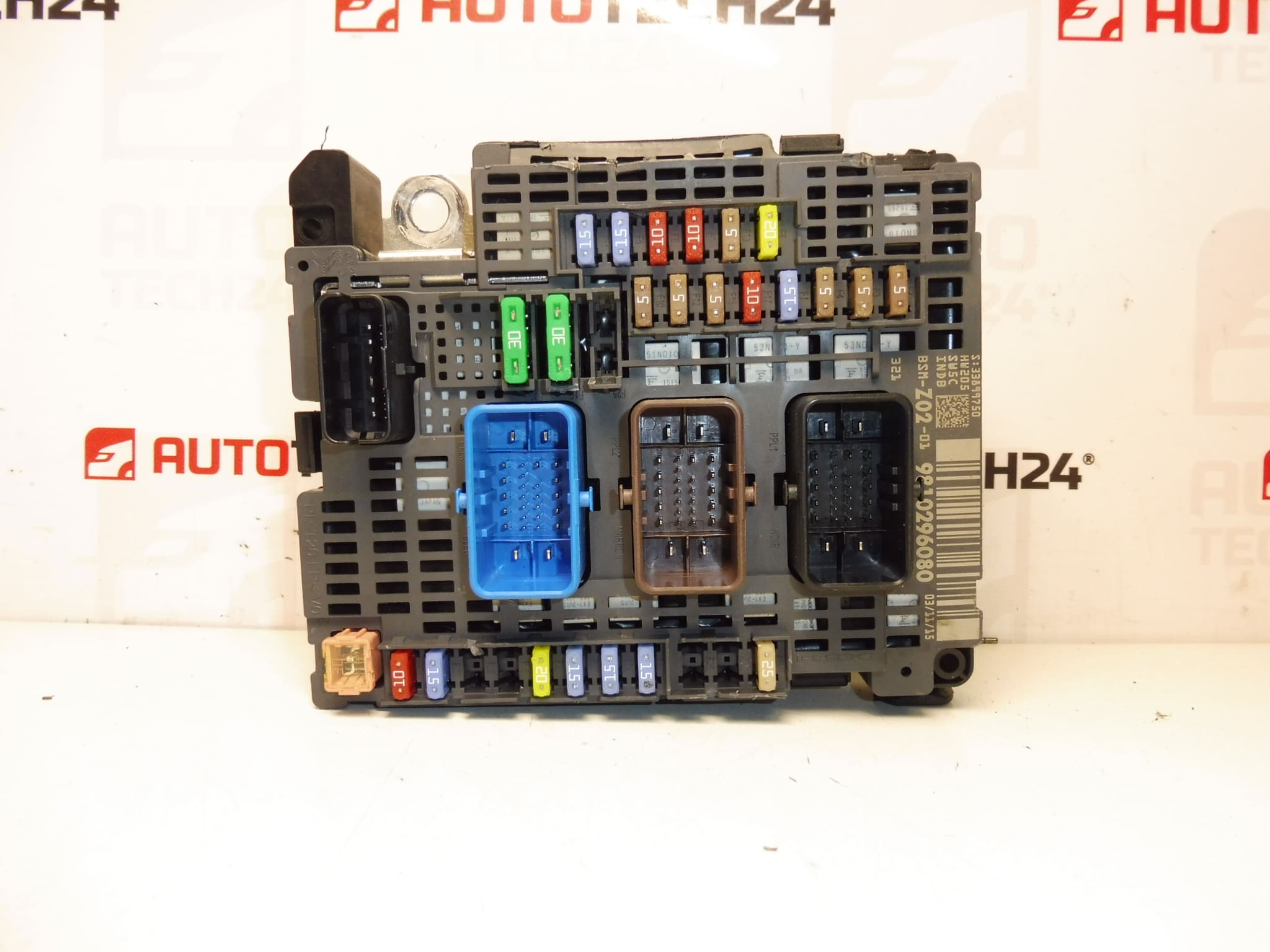 ECU BSM Z02-01 DELPHI Citroën Peugeot 9810296080 | А24 България